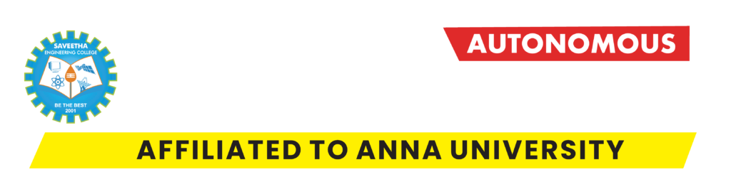 Curriculum & Syllabus - Saveetha Engineering College Curriculum & Syllabus - Saveetha Engineering College