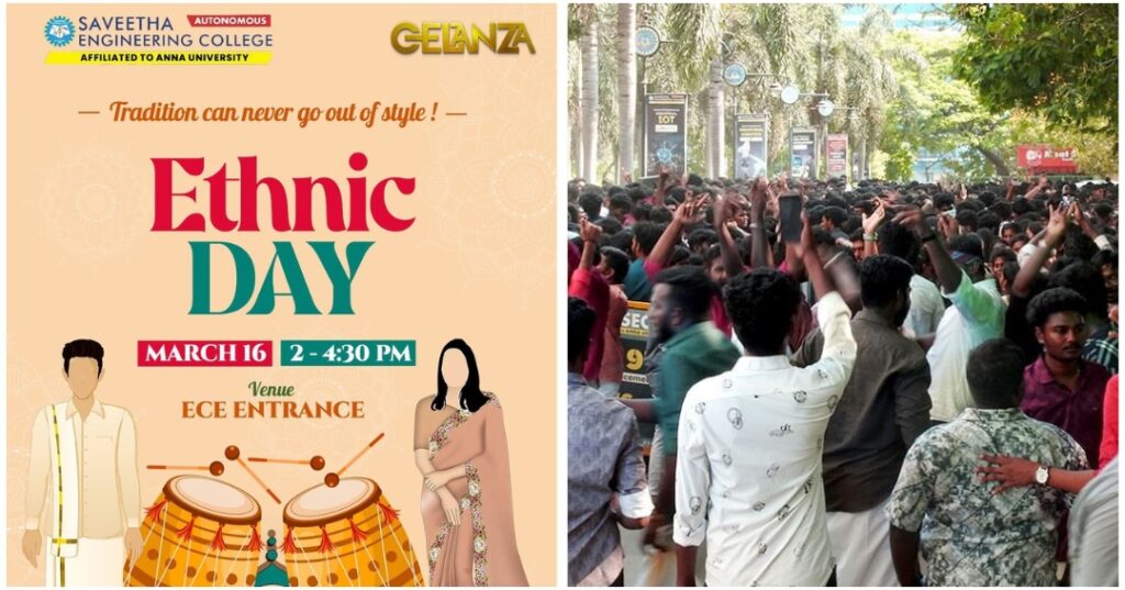 Ethnic Day - Saveetha Engineering College