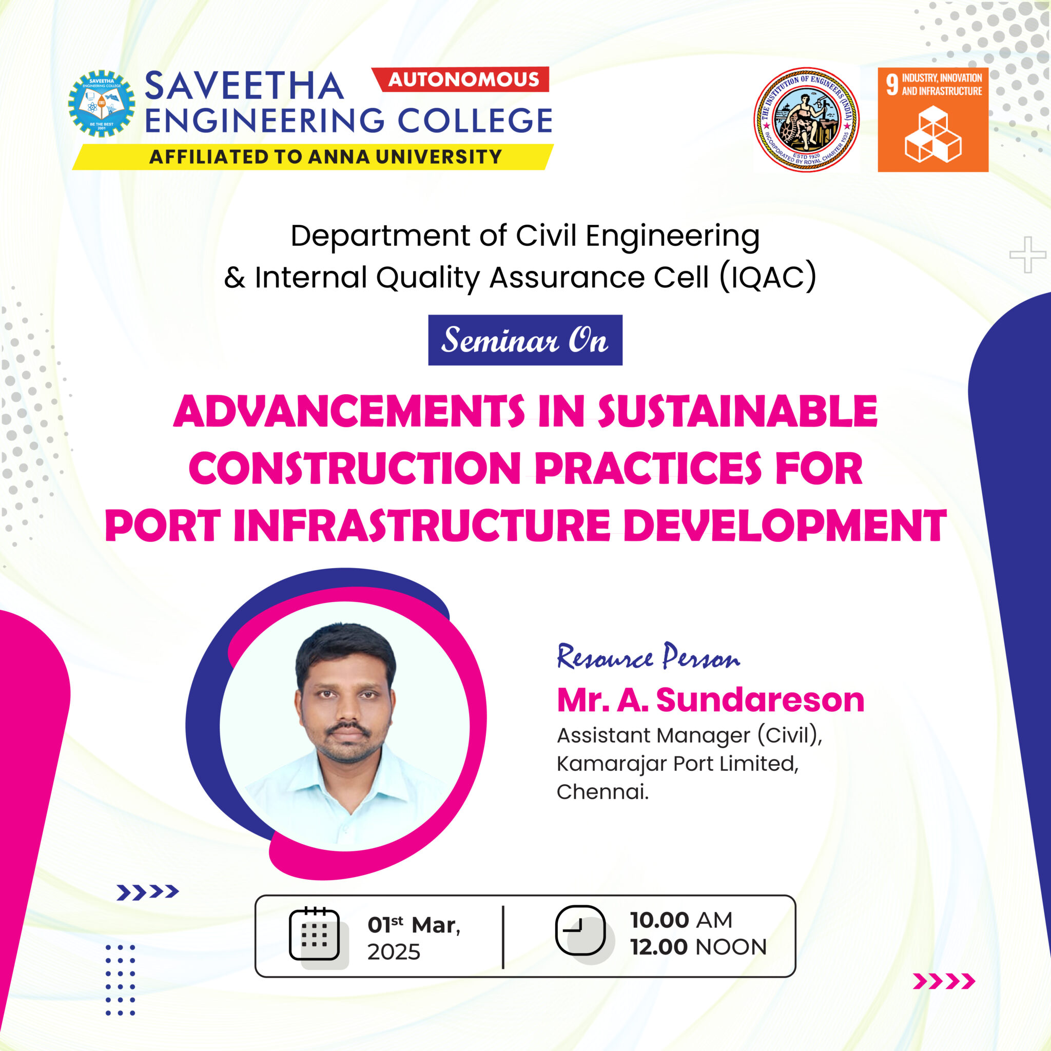 ADVANCEMENTS IN SUSTAINABLE CONSTRUCTION PRACTICES FOR PORT INFRASTRUCTURE DEVELOPMENT ...