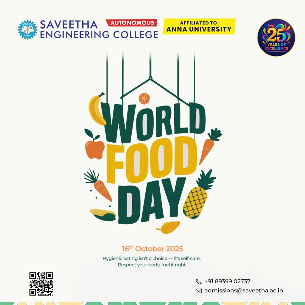 🌾 Celebrate “World Food Day” by respecting your body. 💪 🍽️ Eat right ...